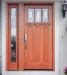 Είσοδος πλαστικοποιημένη πόρτα