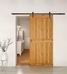 Συρόμενη πόρτα του πεύκου