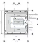 Hammam layout na may massage table.