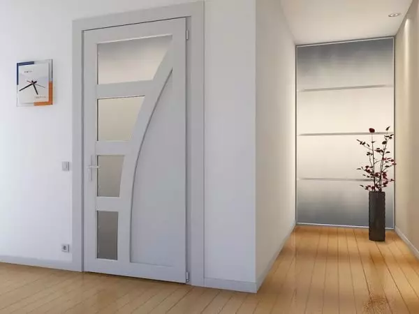 Plastové dveře v bytě