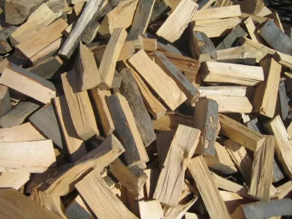 Aspen firewood.