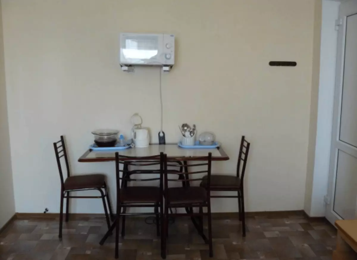 Microwave over table