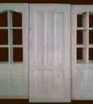 Fillencated doors with glass and without