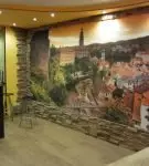 Wand mural a kënschtlech Steen