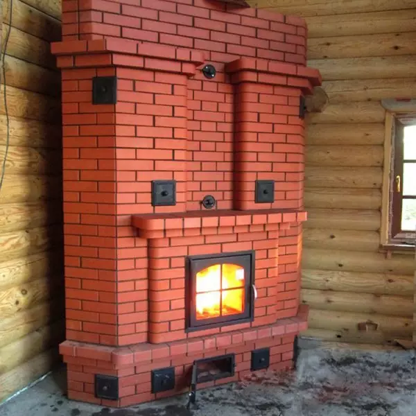 Oven-fireplace