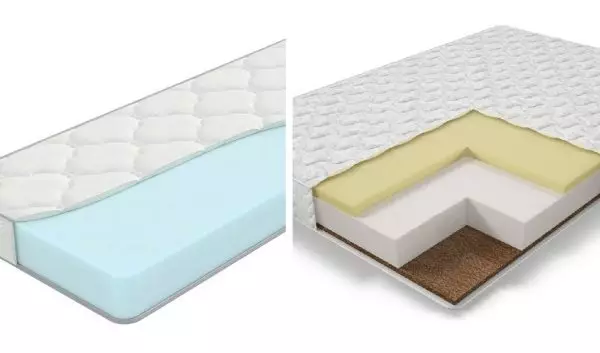 Types of springless mattresses