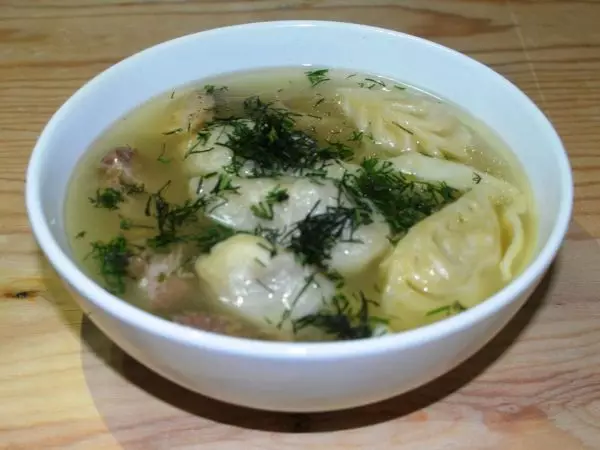 Buryat Schulan سوپ