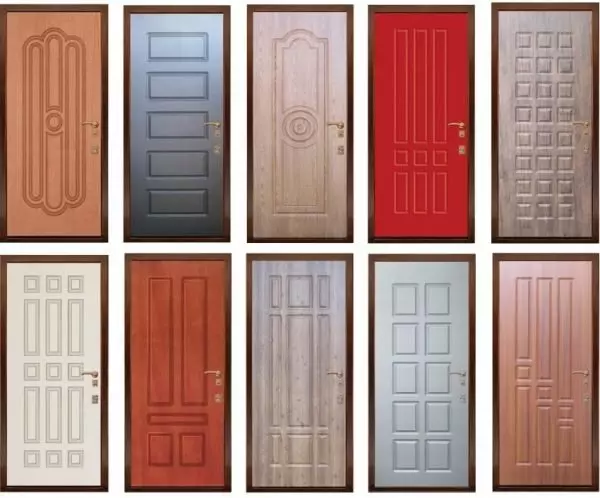Options for entrance doors