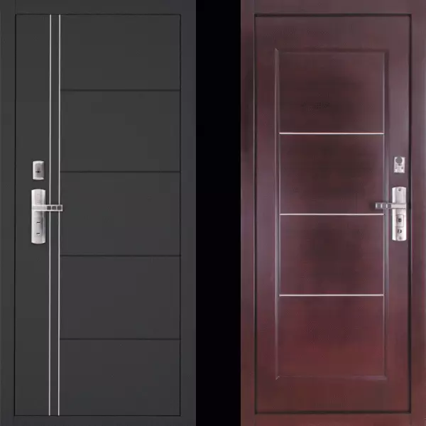 Metalowe drzwi wejściowe