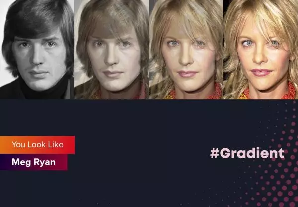 Who are like famous Soviet actors in the Gradient application