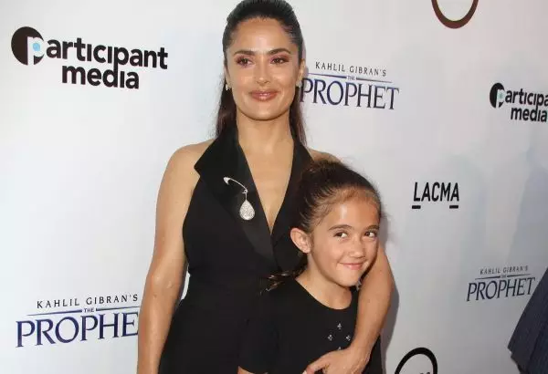 Salma Hayek lányával