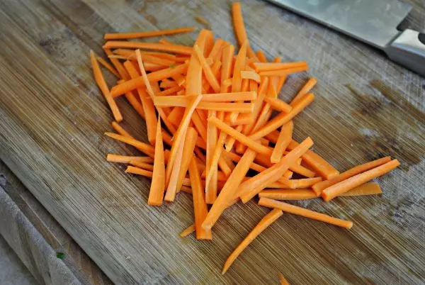 Berechnete Karotten mit Bars