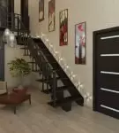 टोन सीढ़ियों में दरवाजा wenge