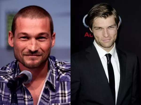 Andy Whitfield dhe Liam Mc Scer