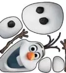 Snowman Snowman Olaf Cartoon Koue Hart