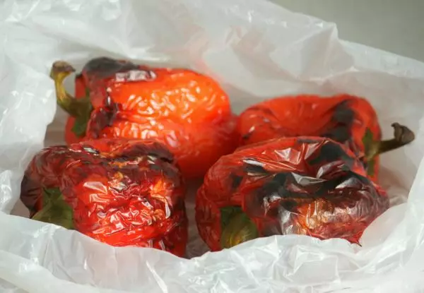 বেকড peppers.