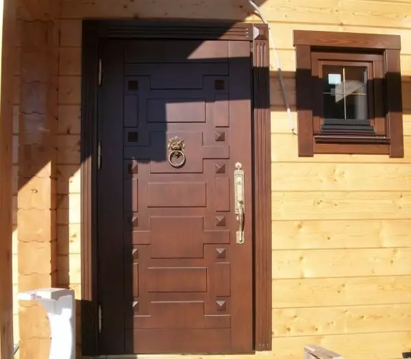 Pine Front Door
