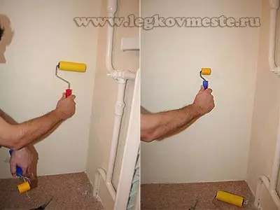 Rijd de wallpapers in de hoek en de naad
