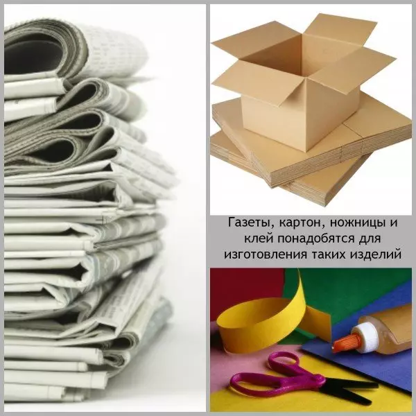 Materyalên ji bo mobîlyayên ji tubên rojnameyê