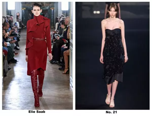 Haljine s modnim revijama 2019-2020, Elie Saab i No.21