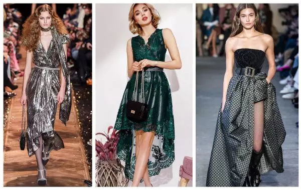 Тренди 2019-2020 - сукні з асиметричним подолом