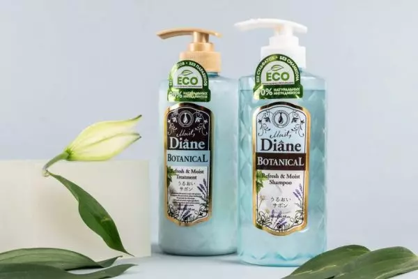 Shampoo e ar condicionado Diane botânico