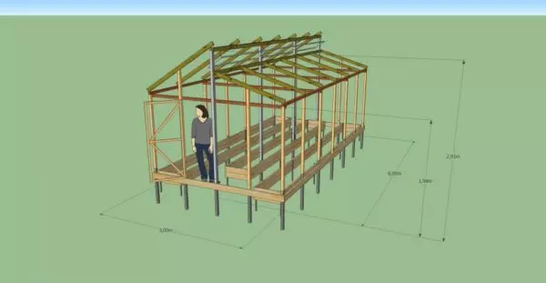 Scheme greenhouse standard sizes