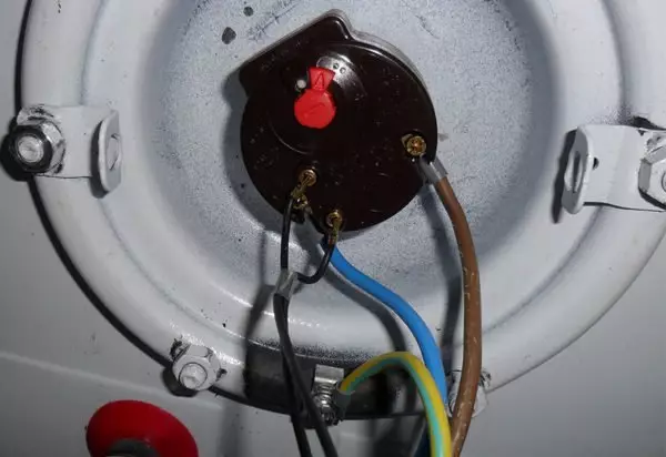 Wiring colors in a boiler
