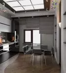 Izvorni strop dekor u kuhinji