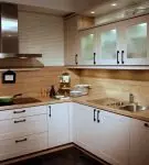 Lengvas ekologinio stiliaus virtuvės baldai