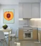 इको-शैलीत स्वयंपाकघर मध्ये lacoonic plambing