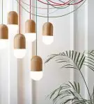 Lampu yang digantung untuk gaya eko