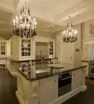 Dapur mewah dalam gaya istana