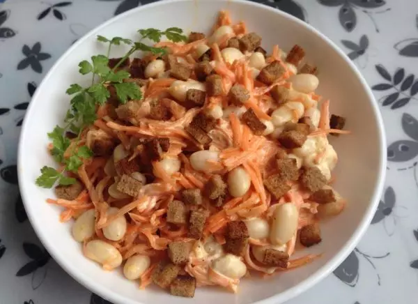 Korejska šargarepa i salata od pasulja