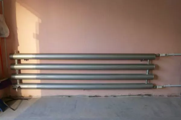 Homemade radiator.