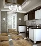 Exclusive design of kitchen space