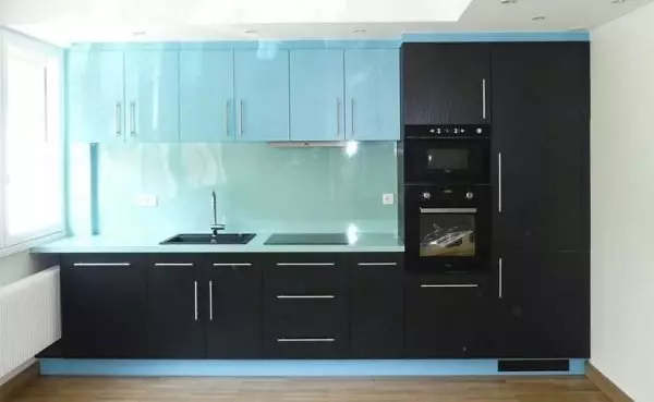 سیاہ اور نیلے رنگ کے باورچی خانے کے ہیڈسیٹ