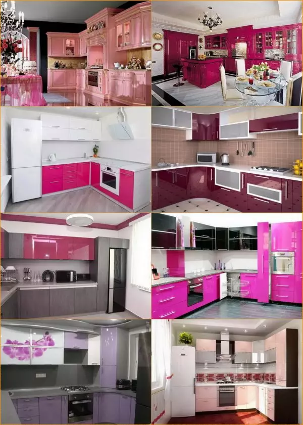 Variedades de móveis de cozinha