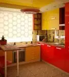 キッチンのスタイリッシュな家具や壁紙