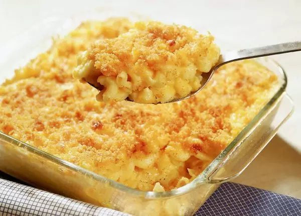 Америкалык макарон casserole