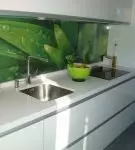 Debuxar o mandil de cociña verde