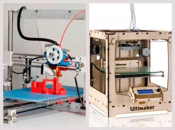 3D принтери с отворен и затворен дизайн