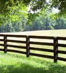 木柵欄在“牧場”的風格