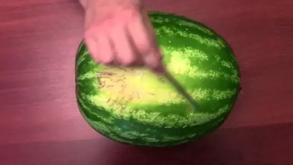 Spot på vannmelon saus