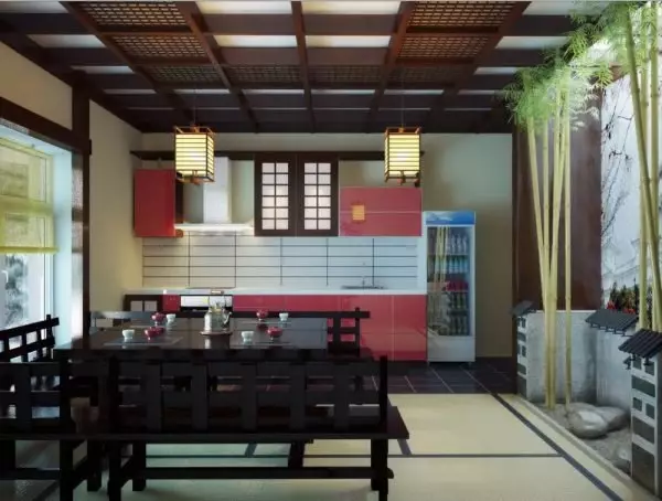آشپزخانه ژاپنی سبک