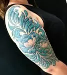 Tatuaż na motywu malowania