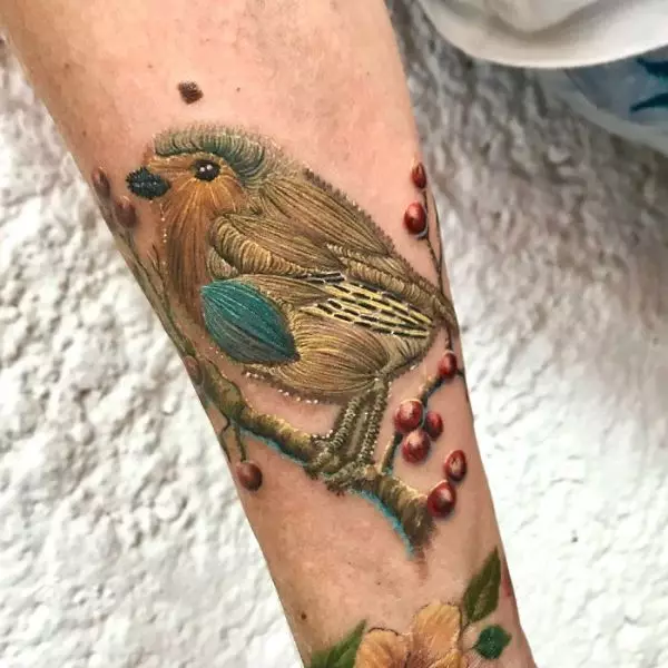 Τατουάζ, πουλί
