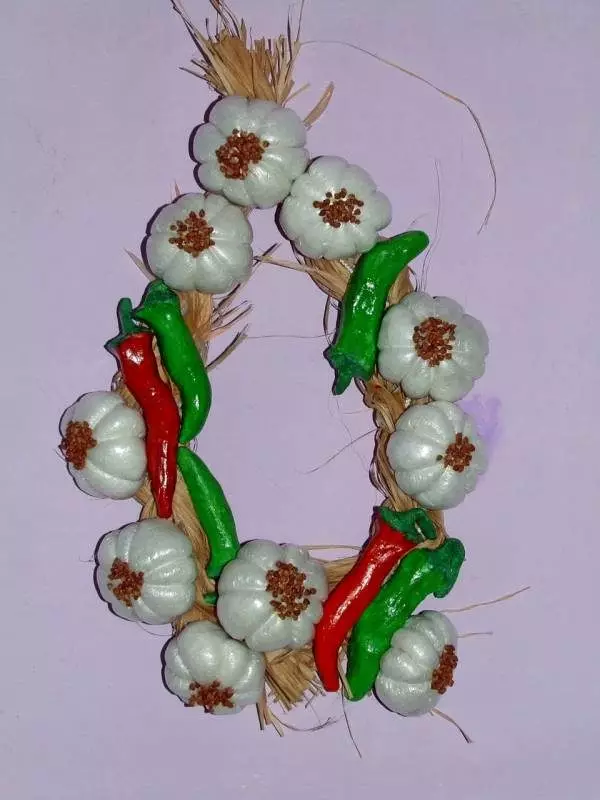 Khpanka from garlic