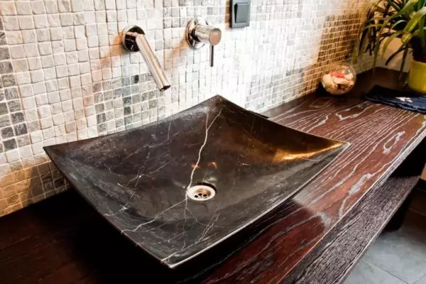 Sink from marble