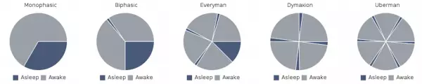Sova tekniker Geniyev - hur stora människor sov